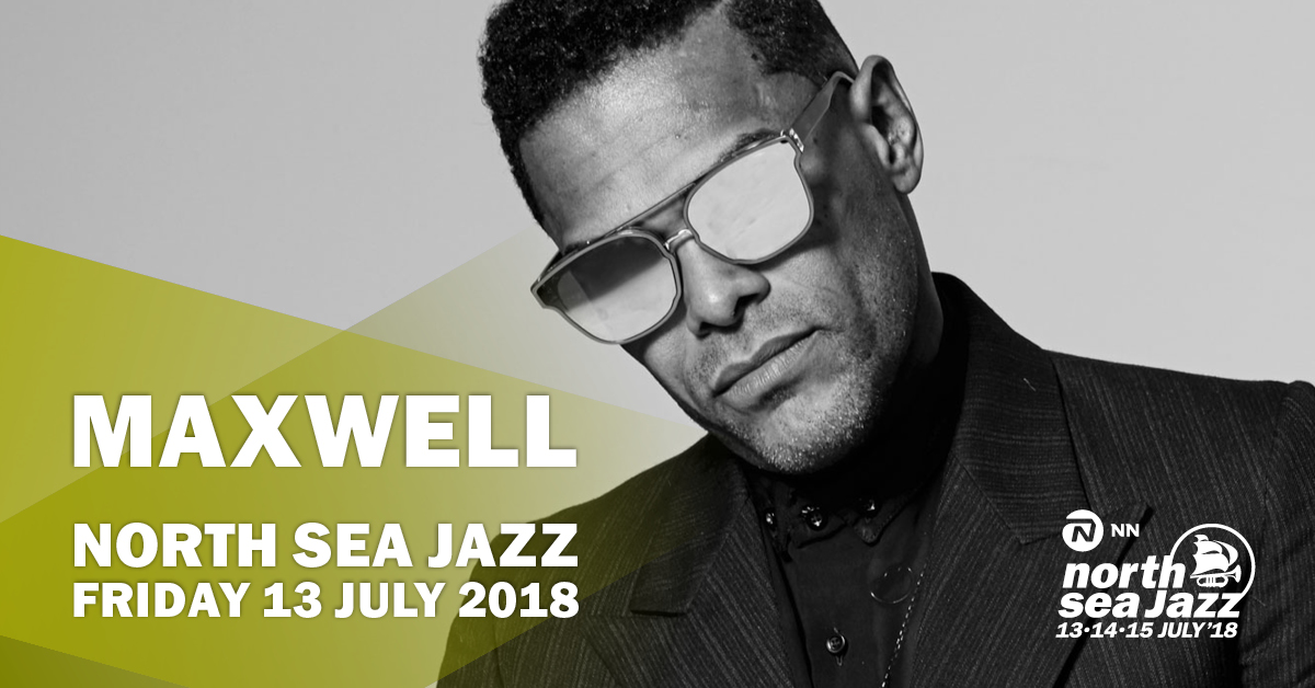 Maxwell op NN North Sea Jazz Festival 2018 | NN North Sea Jazz Festival